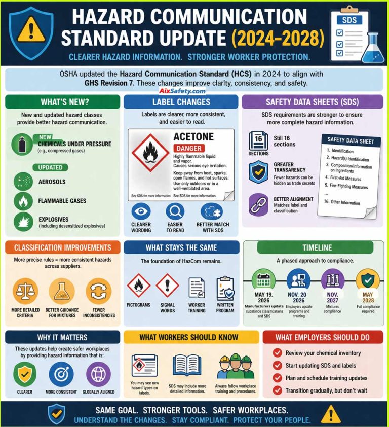 Free Hazard Communication Standard (HazCom) Training Online - AixSafety.com